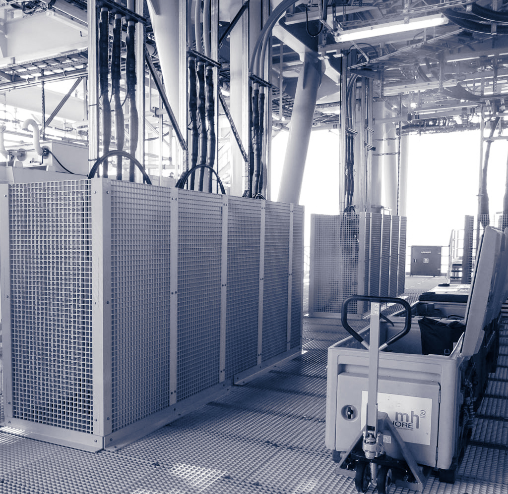 Enclosing of cable hang-offs | mh² offshore GmbH – Experten für ...